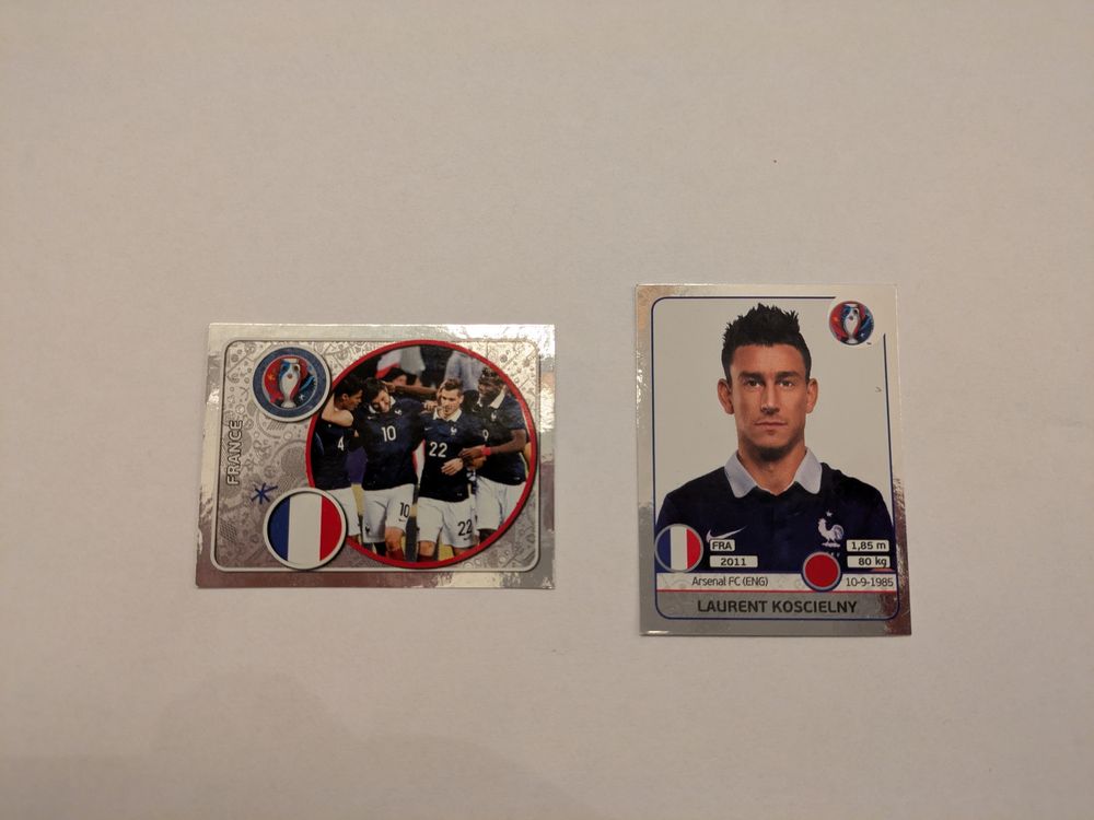 Panini Sticker Euro 2016 (Gebraucht) in Benken SG für CHF 2 – mit ...