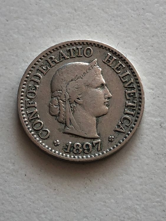 10 Rp. 1897 (Gebraucht) in Schötz für CHF 2 – mit Lieferung auf Ricardo kaufen