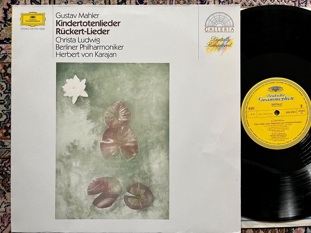Mahler - Karajan Kindertotenlieder - LP ♪ GEWASCHEN ♪ (Gebraucht) in Unterseen für CHF 9.9 – mit ...