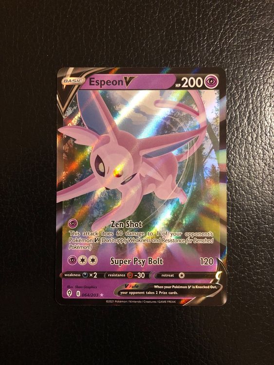Evolving Skies Espeon V 64/203 Ab 1 | Kaufen auf Ricardo