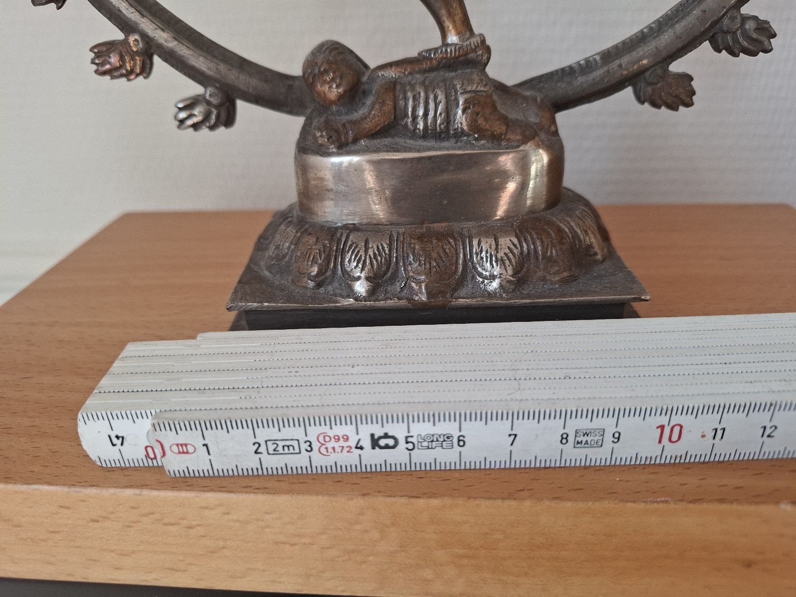 Dieu hindou, Shiva Nataray, antique, 29 x 27 cm, massif (D'occasion) à ...