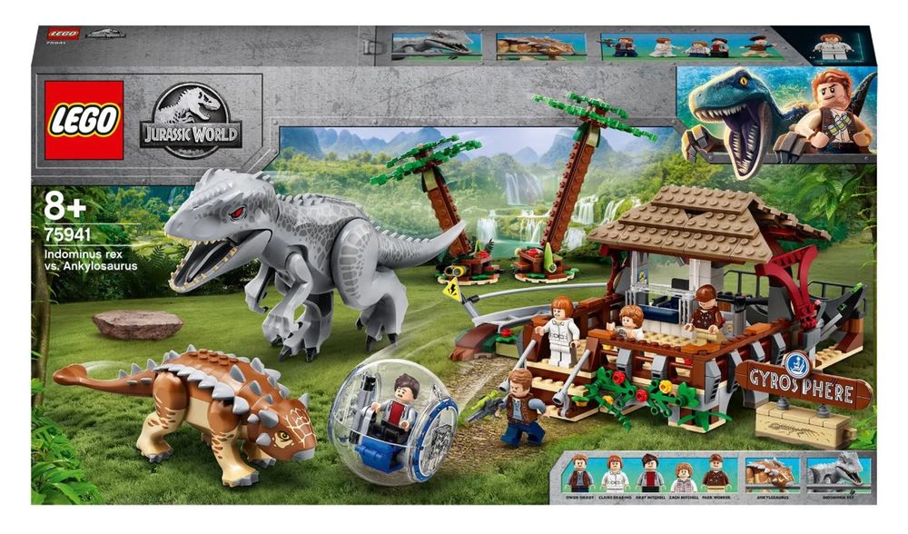 LEGO Jurassic World 75941 - Indominus Rex vs. Ankylosaurus (Gebraucht ...