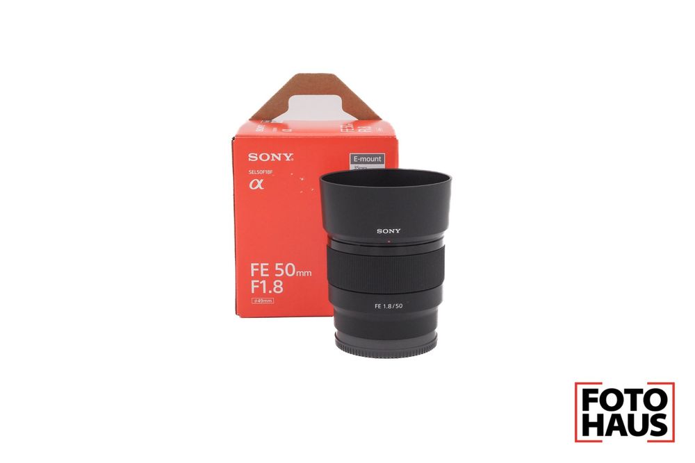 Sony Alpha FE 50mm f/1.8 Objektiv E-Mount SEL50F18F a7 0249 (Gebraucht ...