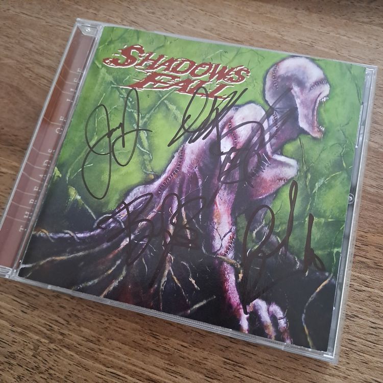 SHADOWS FALL - Threads of Life CD signiert Autogramm (Neu (gemäss ...