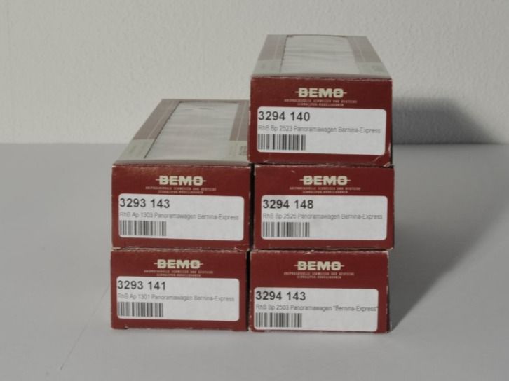 BEMO 3293 141 - 3294 148 RhB Bernina-Express 5teilig | Kaufen auf Ricardo