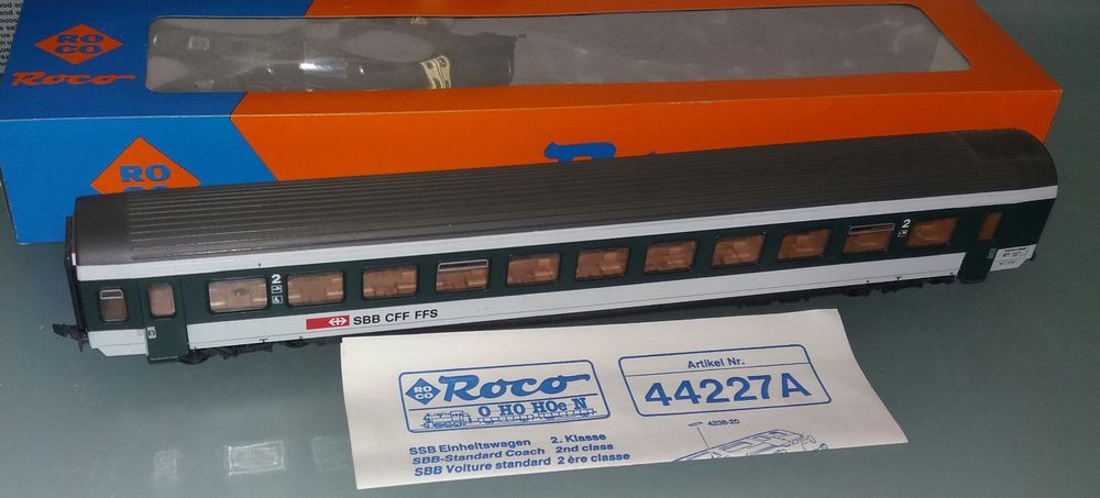 Roco 44227A - SBB EW IV Wagen 2. Klasse - HO/DC | Acheter sur Ricardo