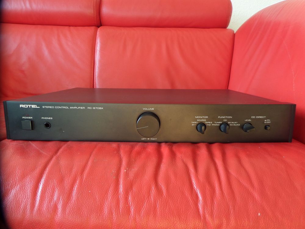 Rotel RC-870 BX Vorverstärker Guter Zustand! | Kaufen auf Ricardo