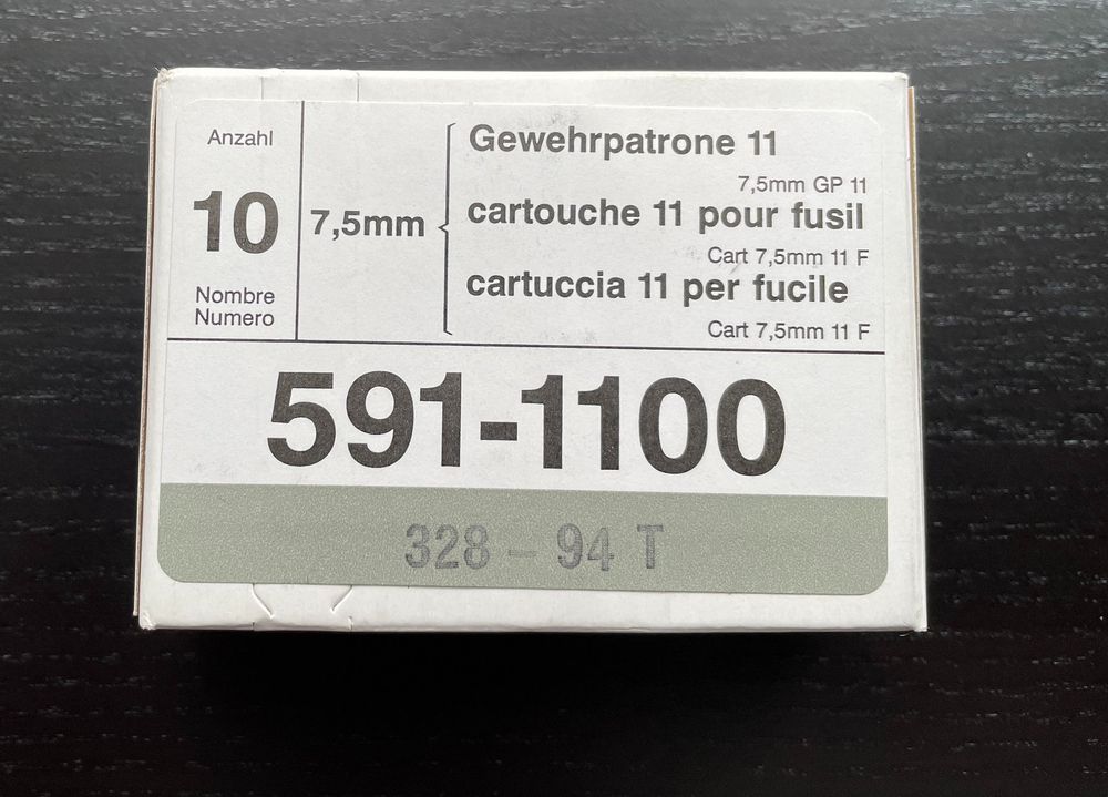 Patronenschachtel GP11 | Kaufen auf Ricardo