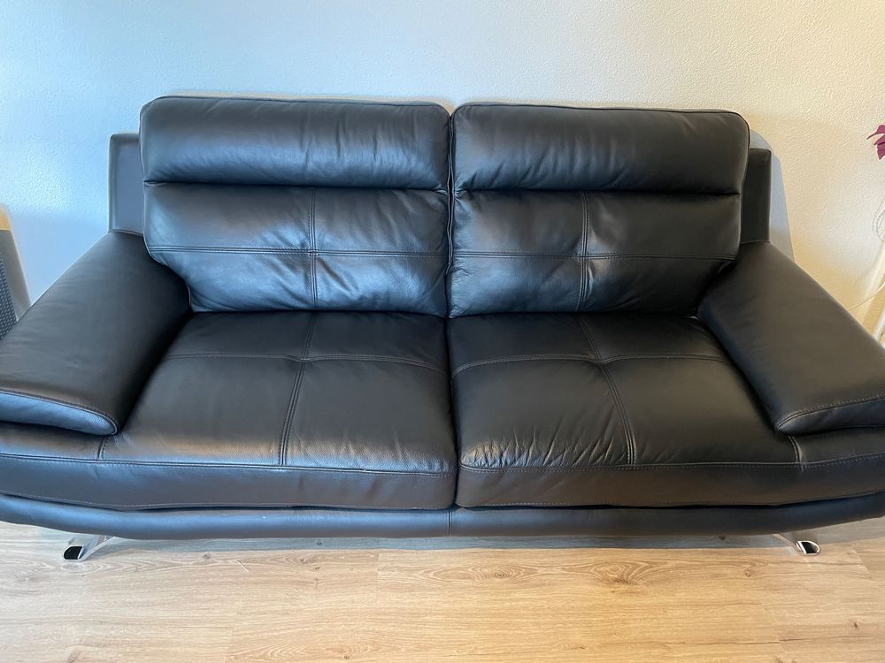 3er Echtleder Sofa | Kaufen auf Ricardo
