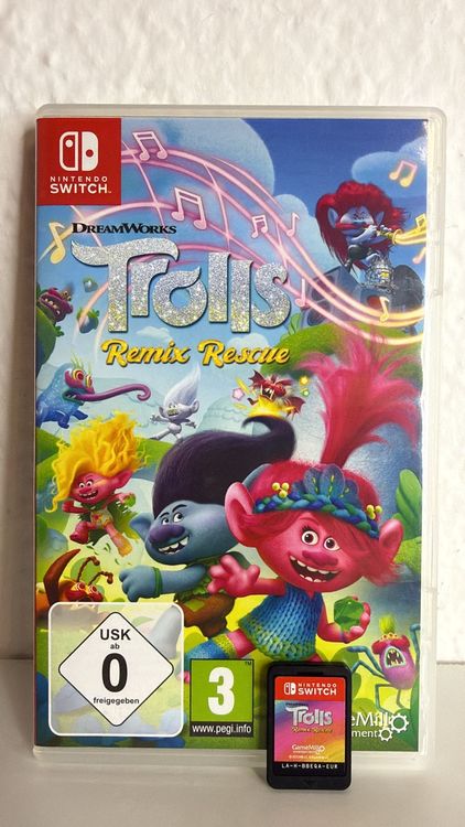 Dreamworks Trolls Remix Rescue Nintendo Switch Game - TOP! (Gebraucht ...