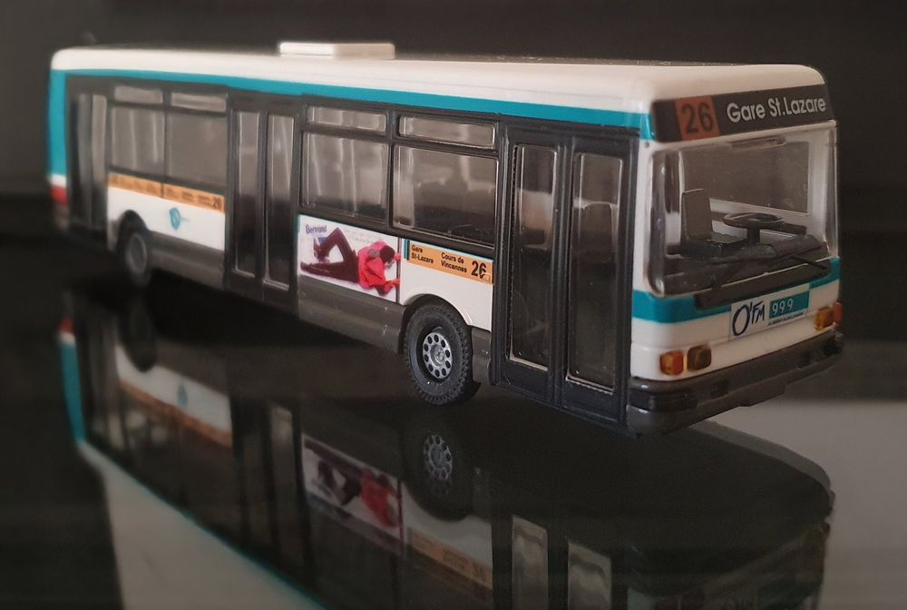 Busch RATP Paris Renault R312 Bus "Linie 26" 1:87 (Gebraucht) in ...