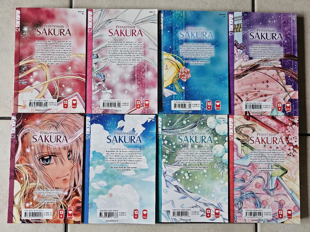 Prinzessin Sakura - Band 1 - 8 (Gebraucht) in Schneisingen für CHF 14.5 ...