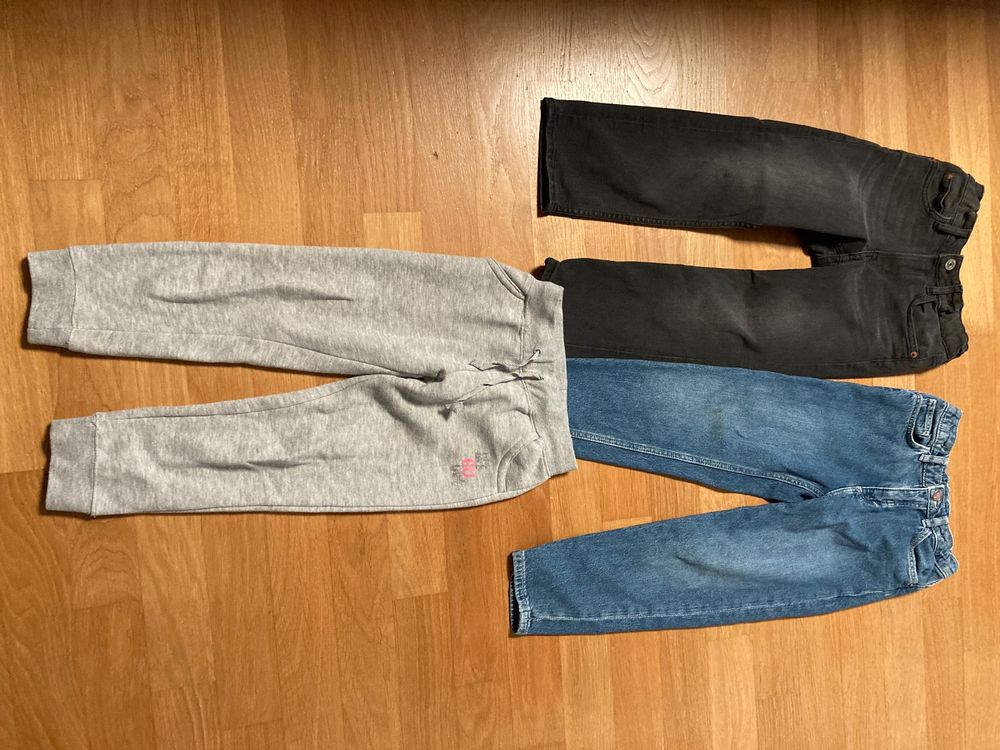 Jeans Jogger Hosen 3 er Set 116 H & M Verbaudet | Kaufen auf Ricardo
