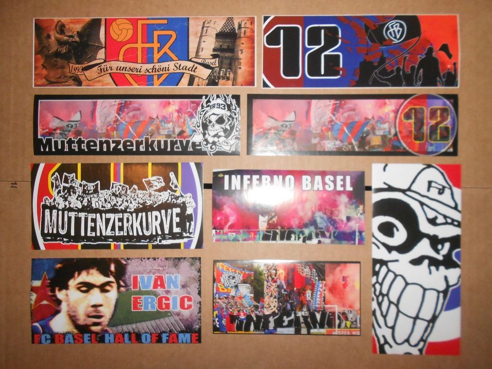 FC BASEL FCB ULTRAS AUFKLEBER STICKER (Neu (gemäss Beschreibung)) in ...