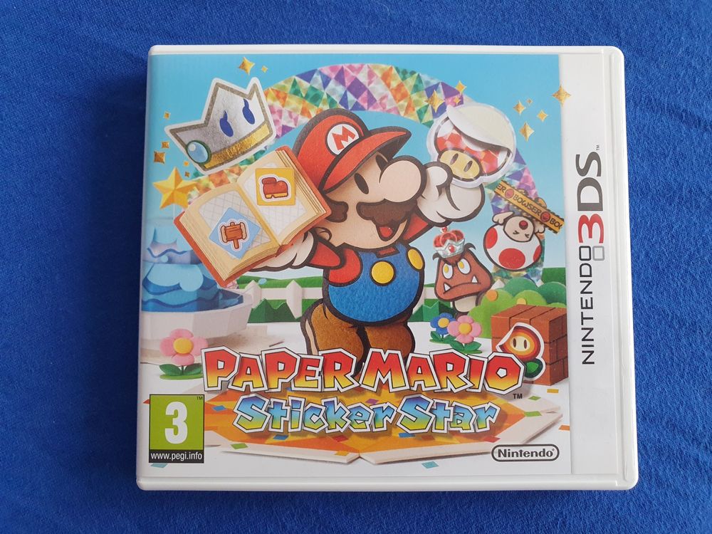 Paper Mario Sticker Star - 3DS (Gebraucht) in Autigny für CHF 17 – mit ...