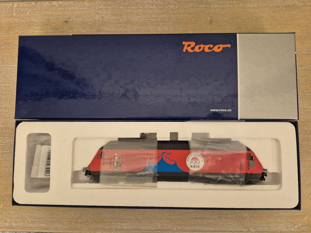ROCO RE 460 058-1 DIGITAL SOUND NEU ZIRKUS KNIE SBB DC H0 (Neu und ...