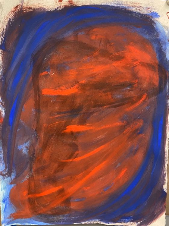 Abstrakte Gemälde (Gebraucht) in Root für CHF 15 – mit Lieferung auf Ricardo kaufen