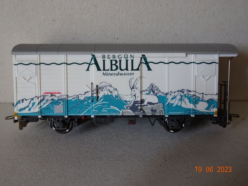 1 Wagon Bemo HOm RhB Gbk-v 5605 (Neu (gemäss Beschreibung)) in ...