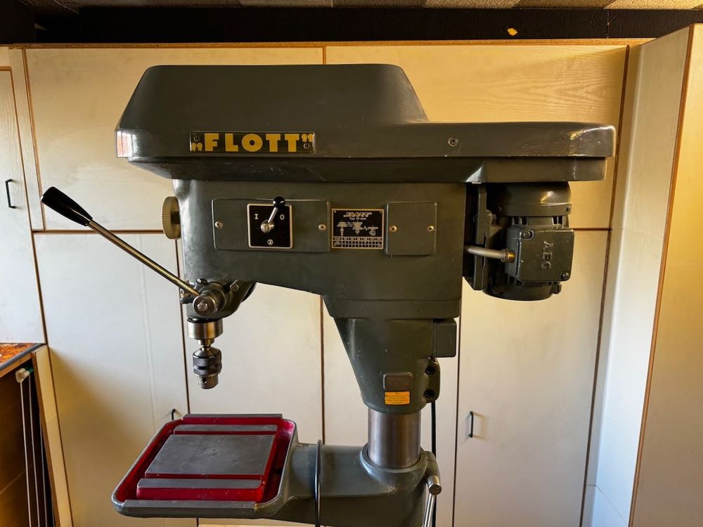 Flott Tischbohrmaschine Typ TB 15 (Gebraucht) in Ettenhausen TG für CHF ...