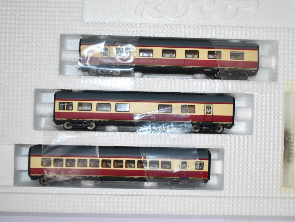 Roco Zwischenwagen-Set DB TEE 14070A (RGZ3227) (Gebraucht) in Aarwangen ...