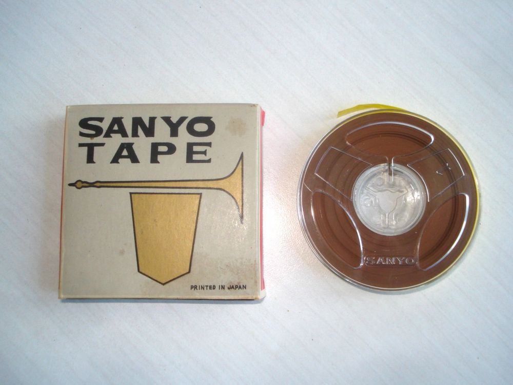 SANYO Tonband Ø 6 cm/62 m - 1960s (Gebraucht) in Urdorf für CHF 12 – mit Lieferung auf Ricardo ...