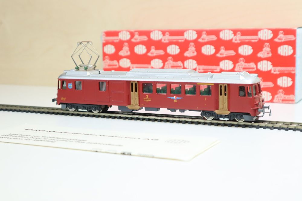 HAG MO Triebwagen ABDe 4/4 E-Lok - Nr. 260 "Rot" | Kaufen auf Ricardo