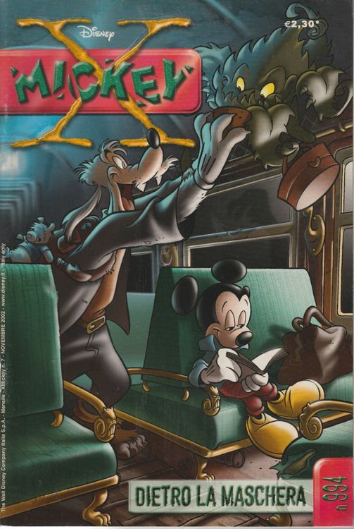 italian edition Disney X MICKEY ( Micky Mouse ) # 994 ( # 7 | Kaufen ...
