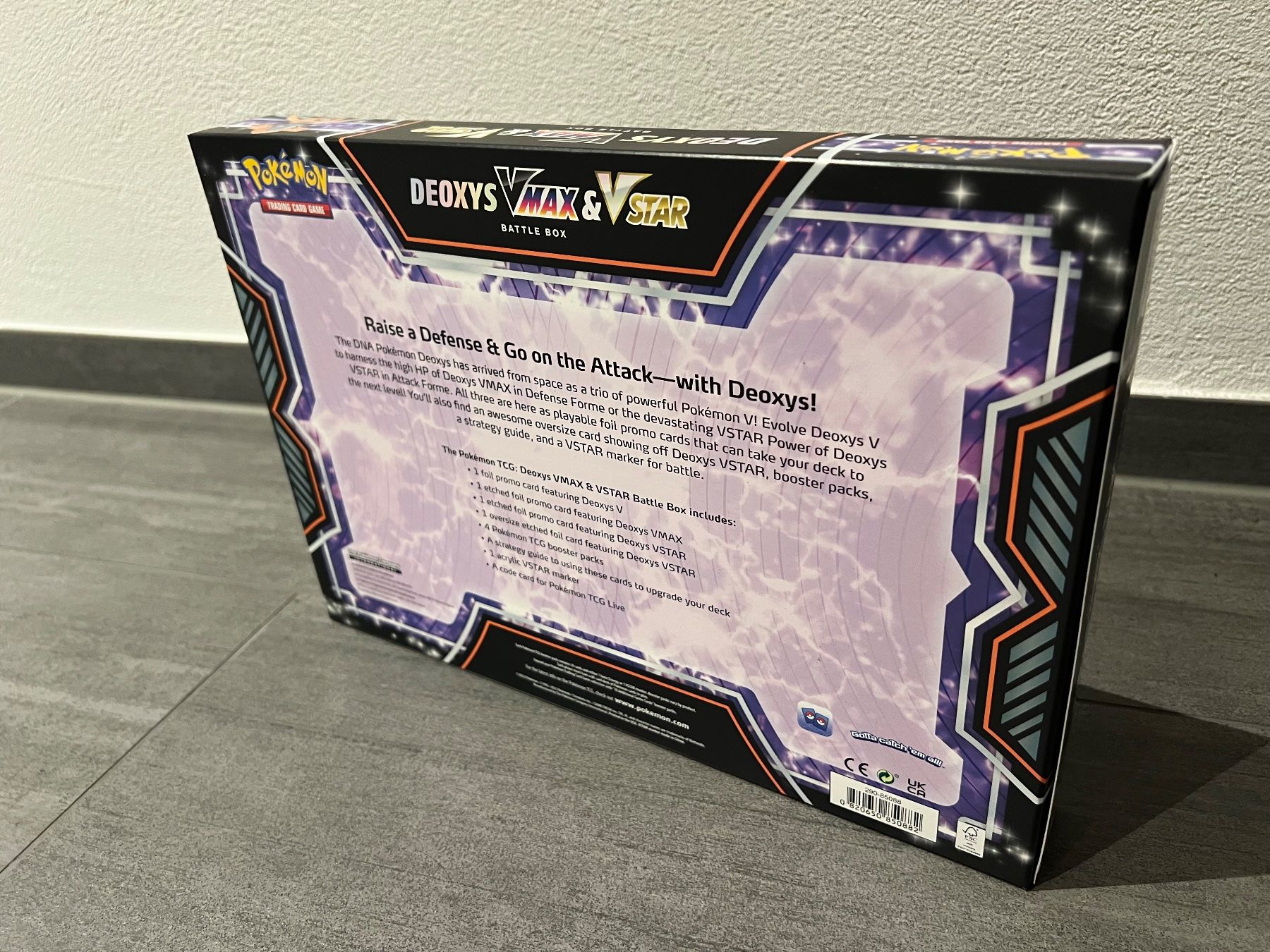 🇬🇧 Pokémon | Deoxys VMAX & VSTAR Battle Box | OVP | EN 🔥 (Neu und ...