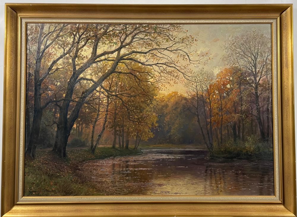 Laurits Sörensen (1865-c.1912) grosses Gemälde (Gebraucht) in für CHF ...