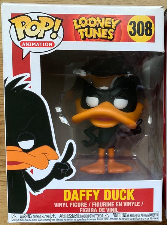 Funko POP! Looney Tunes Daffy Duck Nr. 308 (Neu und originalverpackt ...