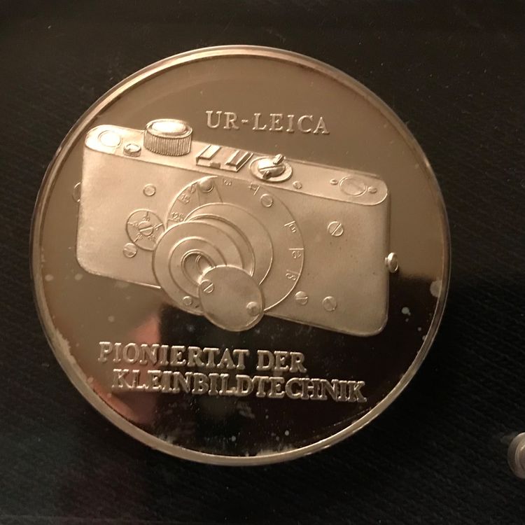 Medaille Ur-Leica - Oskar Barnack Silber 1979 | Kaufen auf Ricardo