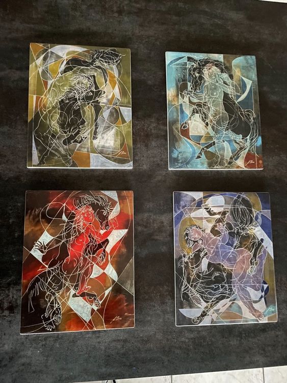 Hans Erni Kollektion „Die vier Elemente" (Gebraucht) in Vallamand für CHF 400 – mit Lieferung ...