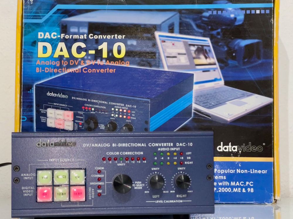 datavideo DAC-10 DV/ANALOG - CONVERTER TO BETACAM (Gebraucht) in für CHF 75 – mit Lieferung auf ...