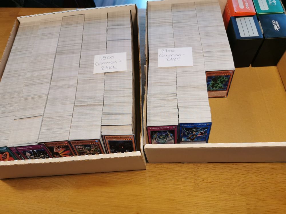 7500 Yugioh Common / Rare Karten Sammlung! | Kaufen auf Ricardo