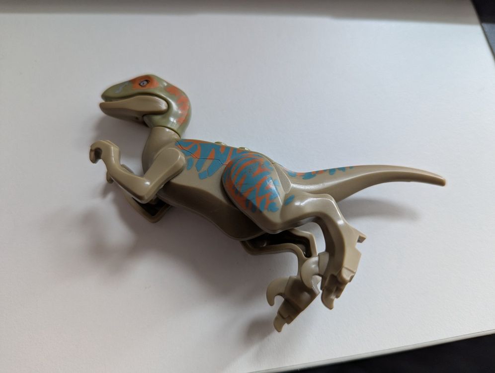Lego Jurassic World Velociraptor Dinosaurier Figur Echo | Kaufen auf ...