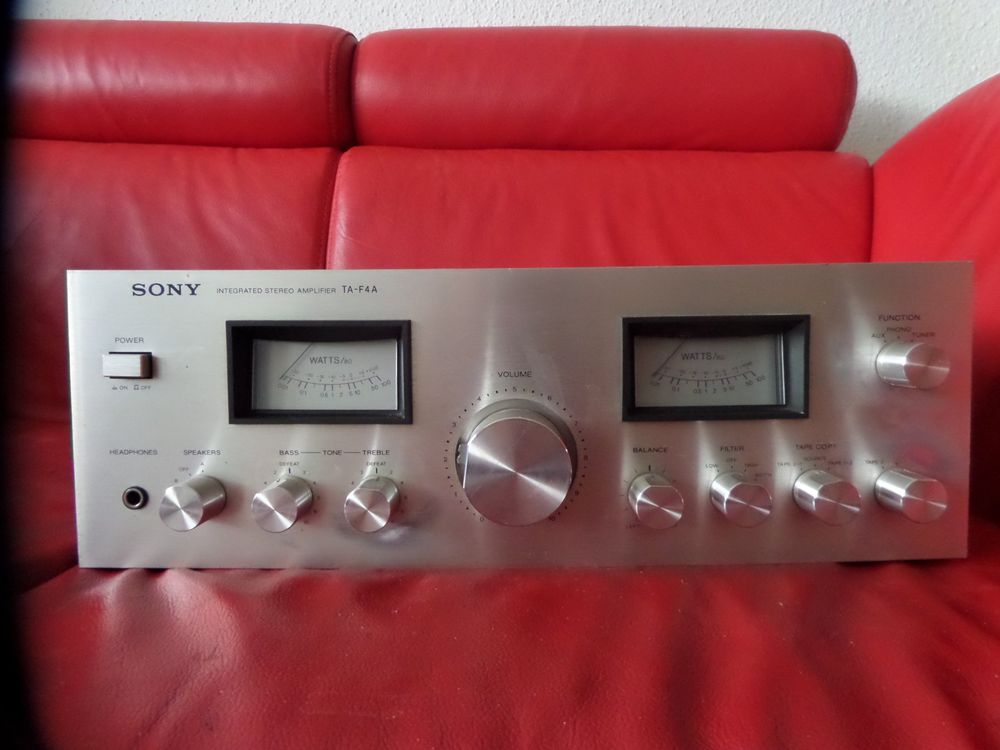 Sony Ta F4 A High End Verstärker Guter Zustand Kaufen Auf Ricardo