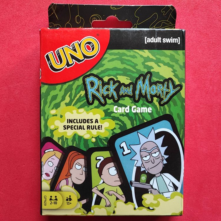 RICK AND MORTY - UNO - NEU & ORIGINALVERPACKT | Kaufen auf Ricardo