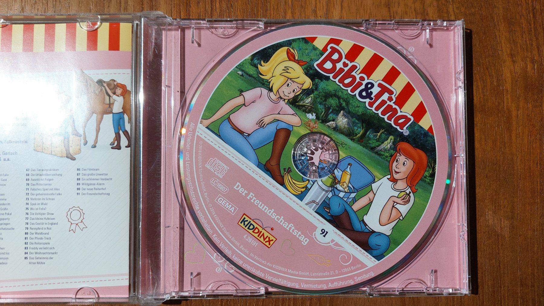 CD Bibi und Tina - Der Freundschaftstag (91) (Gebraucht) in Zürich für ...