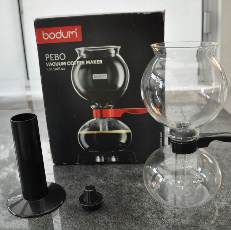 Kaffee Maschine Vakuum BODUM PEBO No.1208 1,0 Liter NEU ! (Neu und ...