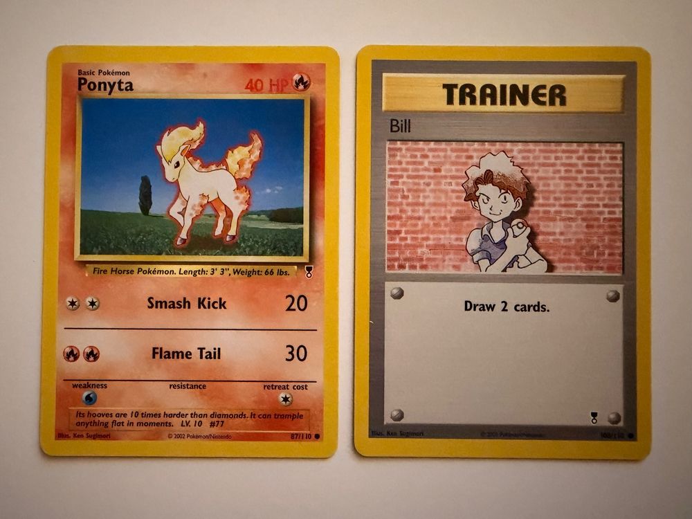 Legendary Collection 2 Pokémon Karten Bundle WOTC 2002 (Gebraucht) in ...