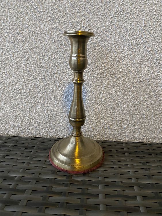 Antiker Kerzenständer aus Messing (Gebraucht) in Balsthal für CHF 20 – mit Lieferung auf Ricardo ...