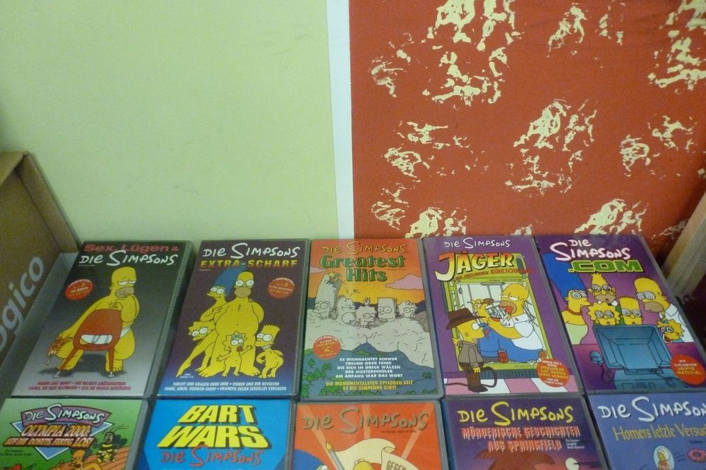 Simpsons VHS Tapes (Gebraucht) in für CHF 14.95 – mit Lieferung auf ...