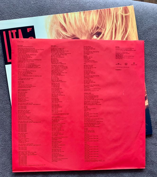 LITA FORD „Stiletto“ VINYL LP RAR THE RUNAWAYS OOP / MINT- (Gebraucht ...