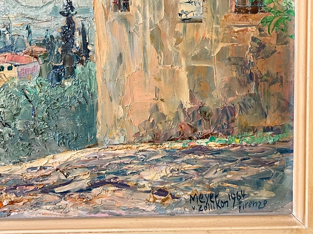 Hans Rudolf Meyer (1913-2012), Ölgemälde Florenz (Gebraucht) in Olten für CHF 80 – mit Lieferung ...