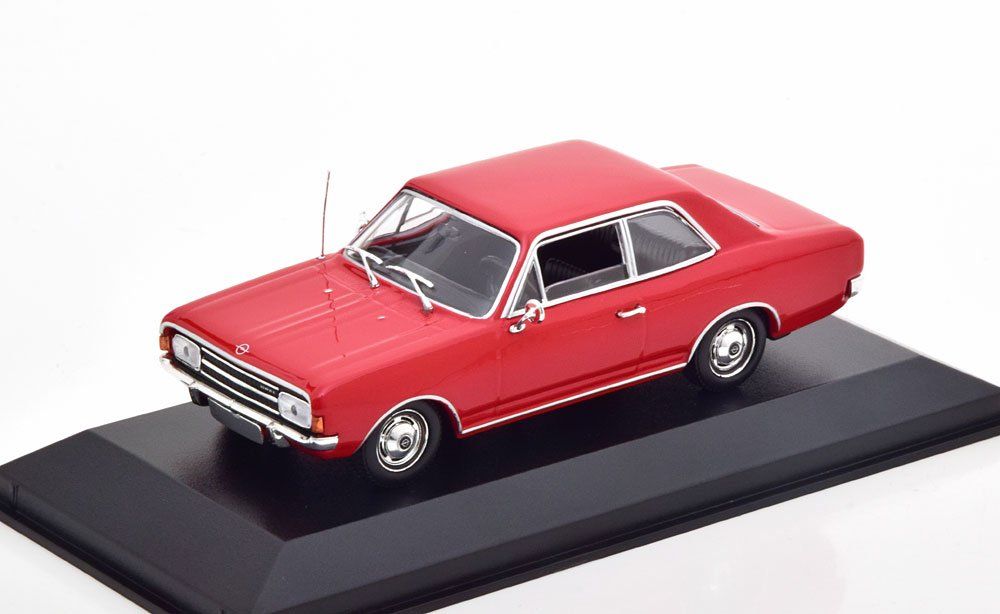 Opel Rekord C 2-Türer 1966-1972 rot 1:43 von MaXichamps / (Neu und ...