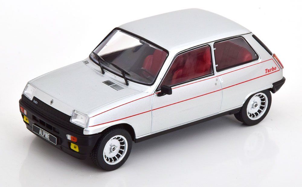 Renault 5 Alpine Turbo 1980-1984 silber met. / rot / (Neu und ...