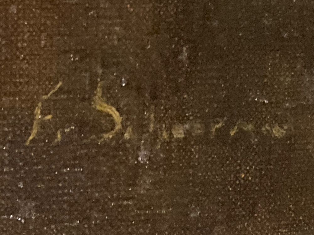 Frans Schoorman (1929-1982) Gemälde signiert Portrait Bild 3 (Gebraucht ...