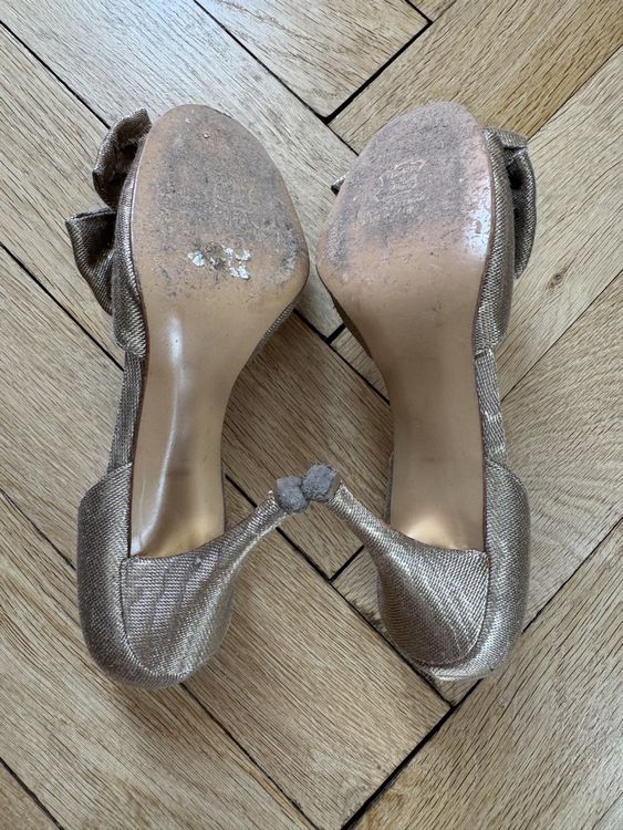 Stuart Weitzman High Heels, Gr. 38, mit Schleife 🎀 (Gebraucht) in ...