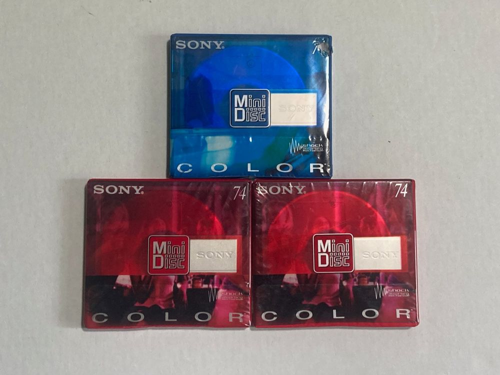 sony minidisc NEU (Neu und originalverpackt) in Lausanne für CHF 20 ...