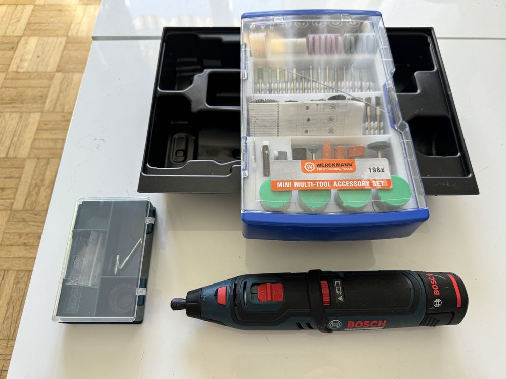 Bosch Professional, GRO 12V-35, Akku, Zubehör, Rotation (Neu (gemäss ...